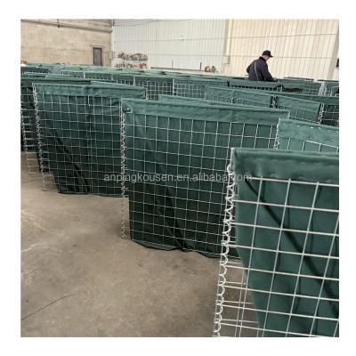 China Easily Assembled Defensive Barrier Galvanized Iron Wire for Sale Bastion Sandbag Gabion for sale