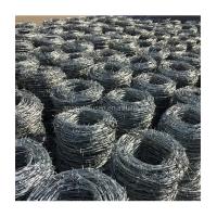 China Length 20m/25m/30m/50m/Roll STAINLESS STEEL WIRE Razor Barbed Wire for Fence Security for sale
