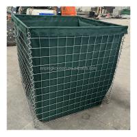China Easily Assembled Defensive Barrier Galvanized Iron Wire for Sale Bastion Sandbag Gabion for sale