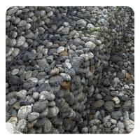 China 80x100mm 2x1x1 PVC Galfan 260gsm Gabion Baskets for Retaining Wall and River Construction for sale