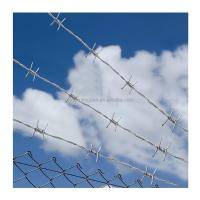 China Affordable Safety Fence Barbed Wire with 1.6-3.2mm Wire Diameter and Two Wire Twist for sale