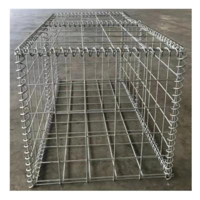 China 2x1x1m Welded Gabion Retaining Wall Heavy Duty Direct PVC Coated Wire Gauge 3.0mm-8.0mm for sale