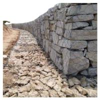 China 2x1x0.5m Galvanized Gabion Basket Stone Cage for Garden Fence and Retaining Walls for sale