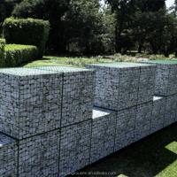 China 2x1x1m Welded Gabion Retaining Wall Heavy Duty Direct PVC Coated Wire Gauge 3.0mm-8.0mm for sale