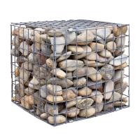 China 2x1x1m Welded Gabion Retaining Wall Heavy Duty Direct PVC Coated Wire Gauge 3.0mm-8.0mm for sale
