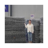 China 2x1x0.5m Galvanized Gabion Basket Stone Cage for Garden Fence and Retaining Walls for sale