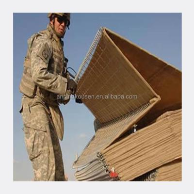 China Easily Assembled Galvanized Sand Container Defense Wall Barriers by Welded Gabion Box for sale