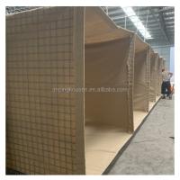 China Easily Assembled Galvanized Sand Container Defense Wall Barriers by Welded Gabion Box for sale