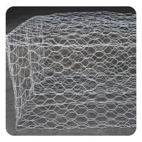 China Customized 2*1*1m Galvanized PVC Coated Gabion Boxes for Protecting Retaining Walls for sale
