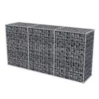 China Galvanized Welded Iron Wire Mesh Gabion for Hard Welded Square Hole Retaining Wall for sale
