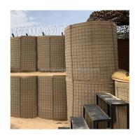 China Supply Welded Gabion Barrier for Sand Container Defence Wall in Saudi Arabia and Kenya for sale