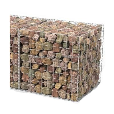 China Galvanized Iron Wire Gabion Retaining Walls for Strong and Durable Wall Construction for sale