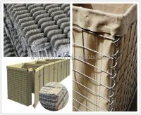 China Anti Corrosion Hot Dipped Galvanized Defense Barrier with Beige Geotextile for sale