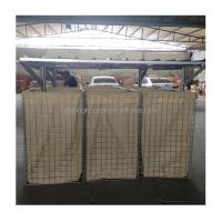 China Anti Corrosion Hot Dipped Galvanized Defense Barrier with Beige Geotextile for sale