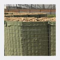China Sand Green Color Galvanized Iron Wire Defensive Barrier Processed by Welding Service for sale