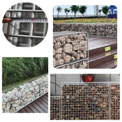 China Retaining Wall Welding Pattern Customization Galvanized Fence Wire Rock Welded Gabion Mesh for sale