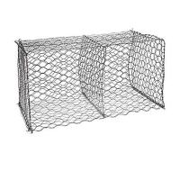 China Gabion Box Stone Wall Cage with Customizable Welding Pattern and 2.0mm-4.0mm Wire Gauge for sale