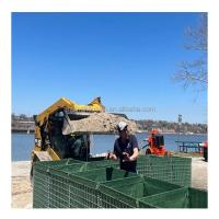 China Easily Assembled Bastion Welded Gabion Wall for Strong Defensive Barrier for sale