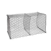 China Garden Decoration Galvanized Gabion Box with Woven Iron Wire Mesh and Bending Service for sale