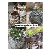 China Galvanized Garden Decorative Wall Gabion Fence and Welded Gabion Box Basket for Home for sale