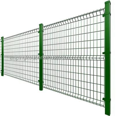 China Front Yard PVC Welded Wire Mesh 3D Fence with Heat Treated Pressure Treated Wood Type for sale