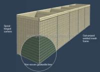 China 4.0mm-5.0mm Wire Gauge Welded Mesh Gabion Barrier Perfect for Defense and Blast Wall for sale