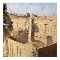 China 4.0mm-5.0mm Wire Gauge Welded Mesh Gabion Barrier Perfect for Defense and Blast Wall for sale