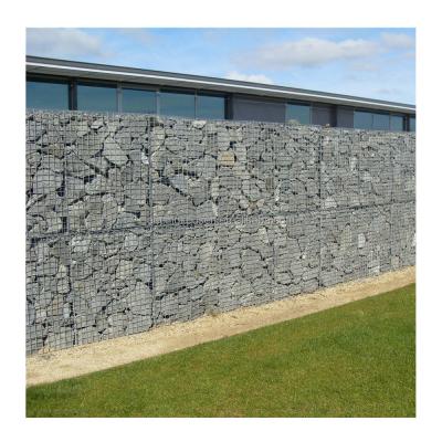 China Galvanized Welded Mesh Gabion Walls for Stone Retaining Applications Design for sale