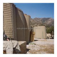 China Galvanized Gabion Baskets for Easily Assembled Safety Defensive Bastion Barriers for sale