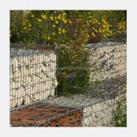 China Manufacture Welded Gabion Planter Box with Aperture 100x100mm and Fence Wire Rock for sale