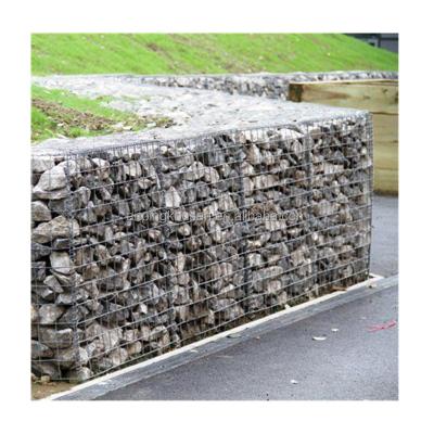 China Supply Welded Wall Gabion Box Wall Stone Cage Gabion Basket with Electric Wire Mesh for sale