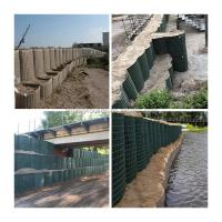 China Square Hole Defensive Barrier Bag Sand Wall Barrier Welded Mesh for sale