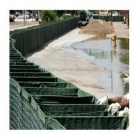 China Earthy Welded Gabion Defensive Barriers Rock Cages Container with 4mm Wire Gauge for sale