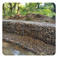 China 80x100mm Mesh Hot-Dipped Galvanized Woven Gabion Box for TT/Western Union Payment Term for sale