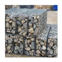 China Galvanized Welded Mesh Gabion Baskets Made of Low Carbon Steel Wire for Wire Gauge for sale