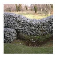 China Galvanized Iron Wire Gabion Baskets Perfect for Retaining Walls and River Construction for sale