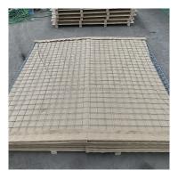 China Customizable Welding Pattern Hot Dipped Galvanized Flood Barrier Gabion for Defensive for sale