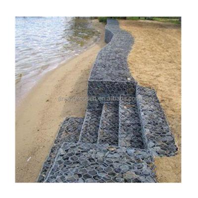 China Hot-Dipped Zinc 2x1x1 Hexagonal Gabion Box for Garden Decoration and Retaining Wall for sale