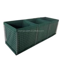 China Defensive Barrier Customizable Welding Pattern Steel Defensive Barrier for sale