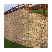 China 3-6mm Wire Gauge Welded Gabion Basket for Customized Aperture Retaining Wall Solution for sale