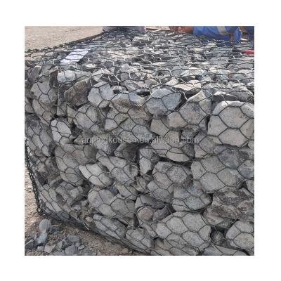 China Customizable Welding Pattern Galvanized Hexagonal Woven Iron Wire Mesh Gabion Baskets for sale