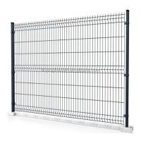 China Customized Steel Hot-Dipped Galvanized 3D Welded Wire Mesh Fence Panel at Competitive for sale