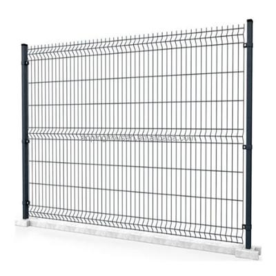China Customized Steel Hot-Dipped Galvanized 3D Welded Wire Mesh Fence Panel at Competitive for sale