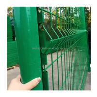 China Metal Frame Customized Segmented Perimeter 3D Fence Panel for Outdoor Farm Fence Garden for sale