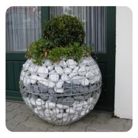 China Garden Fence Galfan Coated Welded Gabion Baskets in Square Hole Shape for Landscaping for sale