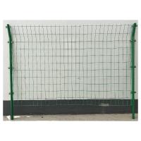 China Metal Frame Pvc Coated Galvanized Airport Curvy 3D Welded Wire Mesh Fence for Sales for sale