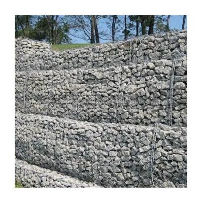 China 80x120mm Aperture Woven Wire Mesh Boxes Galvanized Gabion Box for Your Requirements for sale