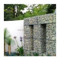 China 3-6mm Wire Gauge Galvanized/PVC Coated Gabion Box Square Mesh Iron Wire Mesh for Cages for sale
