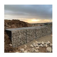 China 1x1x2 and 2x1x1 Sizes Welded Wire Mesh Gabion Retaining Wall Cage for Ocean Protection for sale