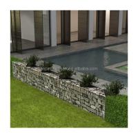 China 1x1x2 and 2x1x1 Sizes Welded Wire Mesh Gabion Retaining Wall Cage for Ocean Protection for sale